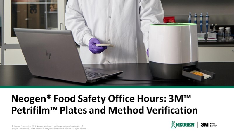 Neogen On-demand Video Library - Food Safety Webinar Series