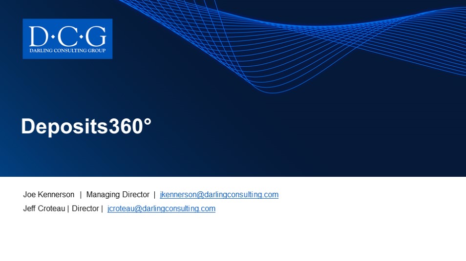 DCG Webinars - Data-Driven Solutions