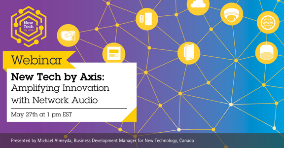 Axis Communication's webinar hub